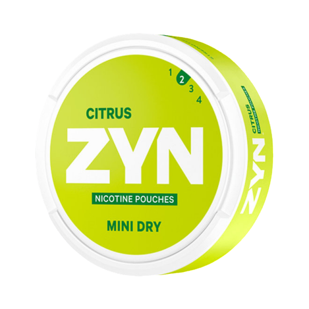 ZYN Citrus MINI 8 mg/g Nicotine Pouches Online - Snusalert.com